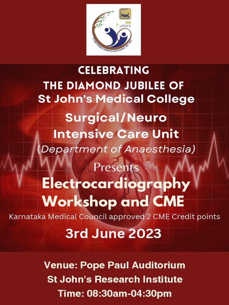 ST John's ECG CME + Workshop Brochure | Download Free PDF | Electrocardiography | Cardiology