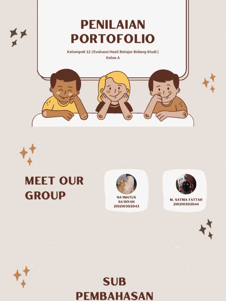 Kel 12 Penilaian Portofolio (Ehbs) | PDF