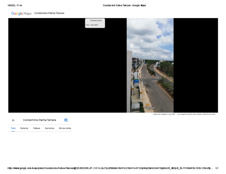 Condominio Palma Tamara - Google Maps | PDF