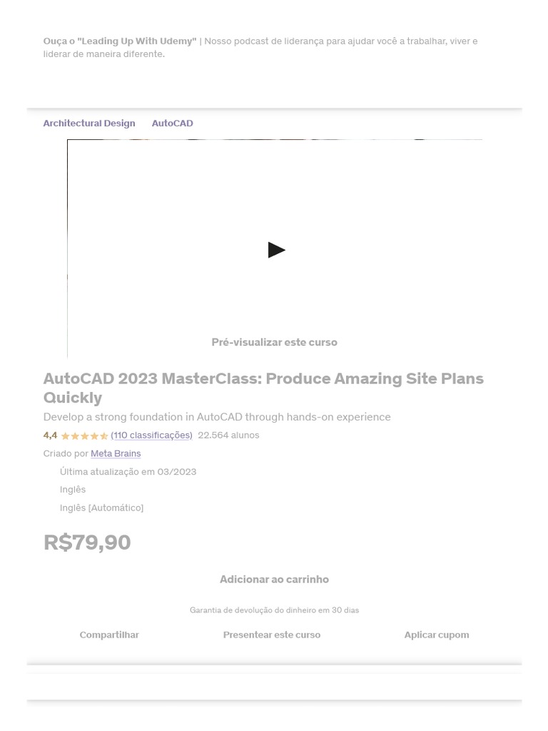 AutoCAD 2023 MasterClass for Beginners | PDF | Auto Cad | Computing