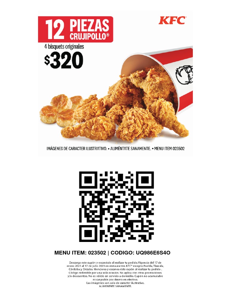 KFC Cupón | PDF