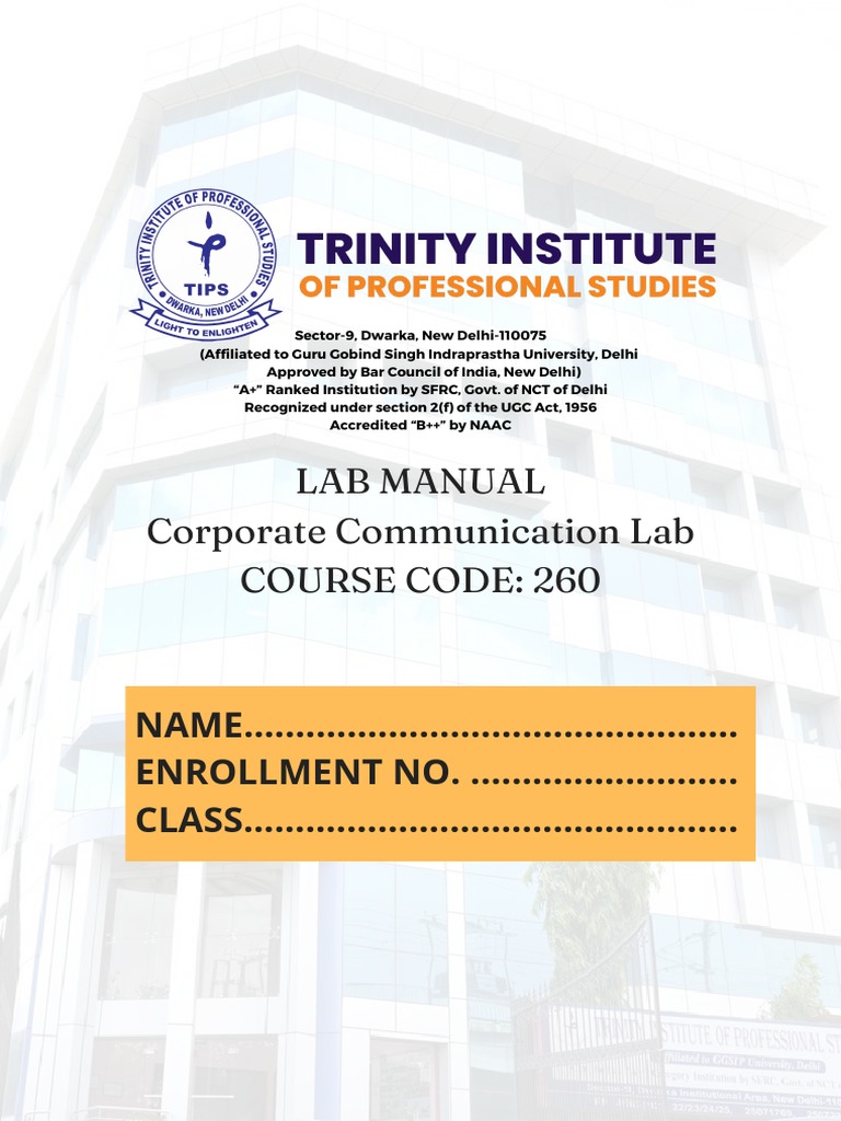 Corp Comm Lab Manual Final | Download Free PDF | Communication | Mass Media