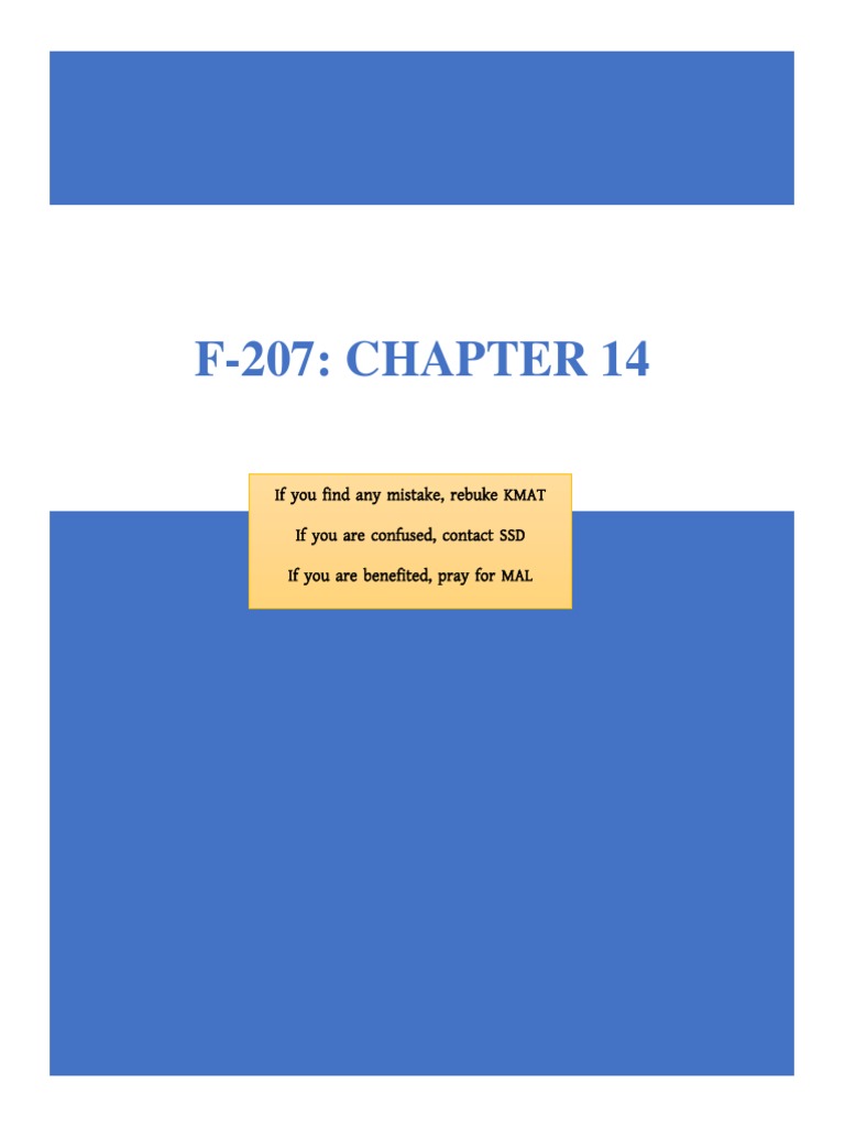 207 Ch14 | PDF