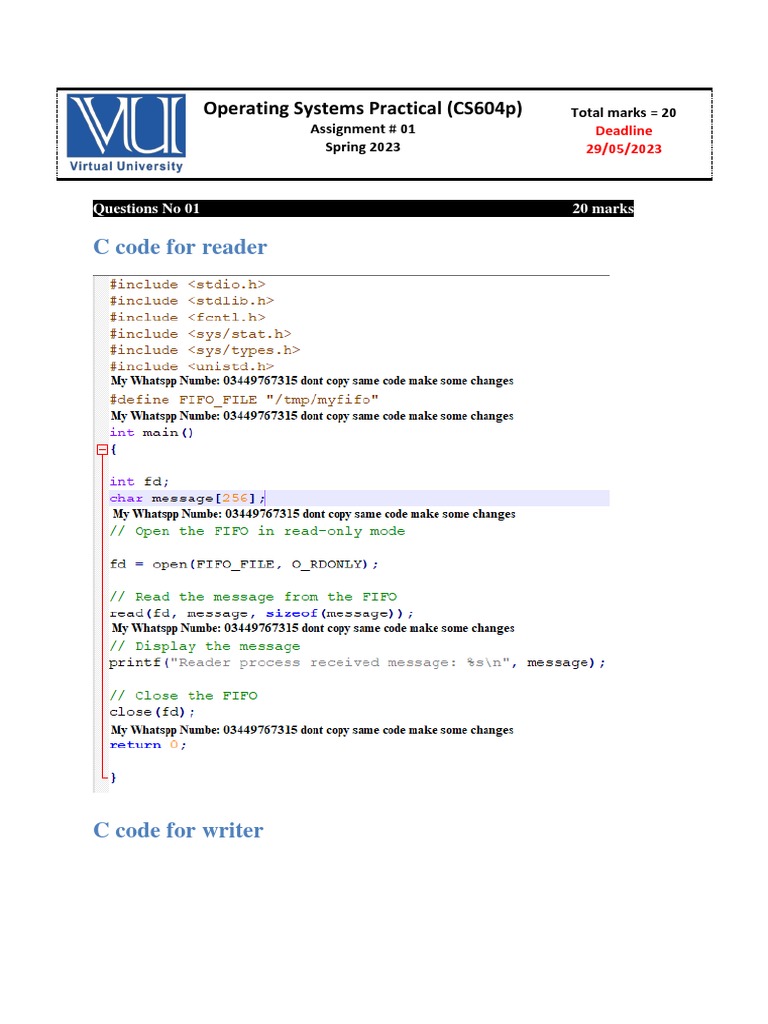 CS604P Assignment 1 Solved by Learning With Abid Ali | PDF