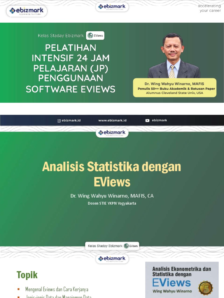 Materi Eviews | PDF