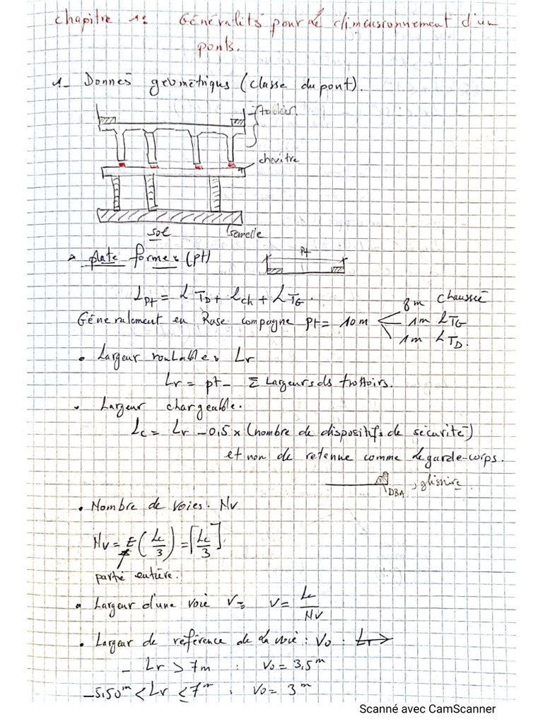 Dimensionnement Des Ponts | PDF