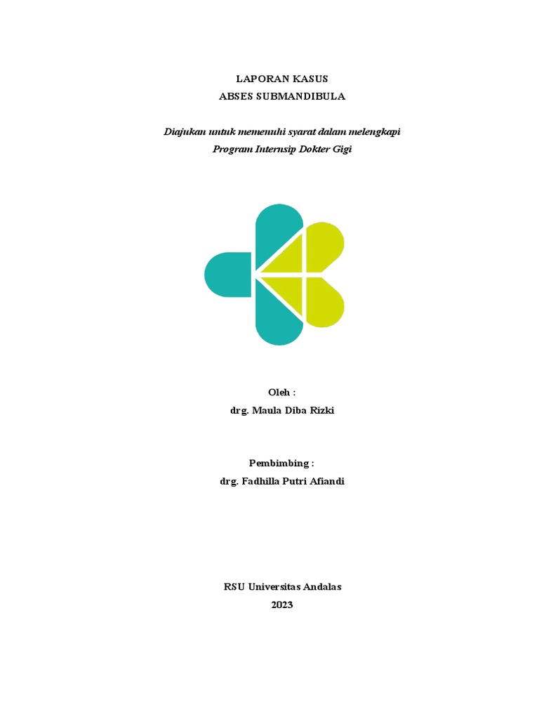 LAPSUS Abses Submandibula | PDF