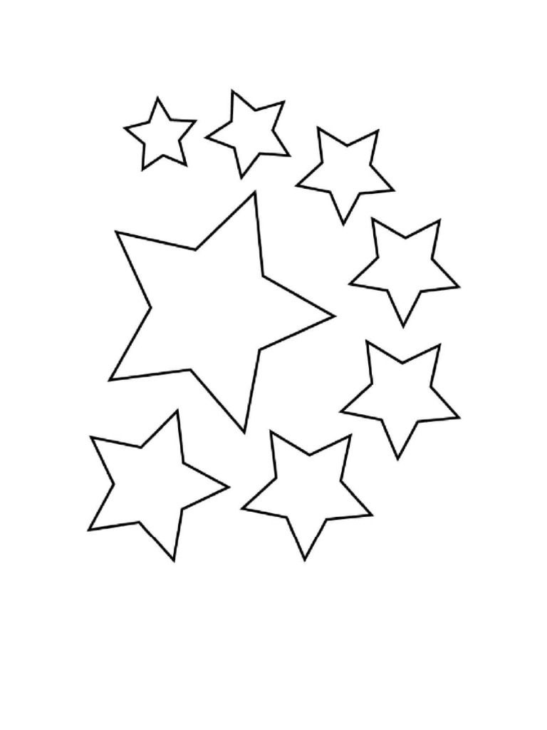 Plantilla Estrellas | PDF