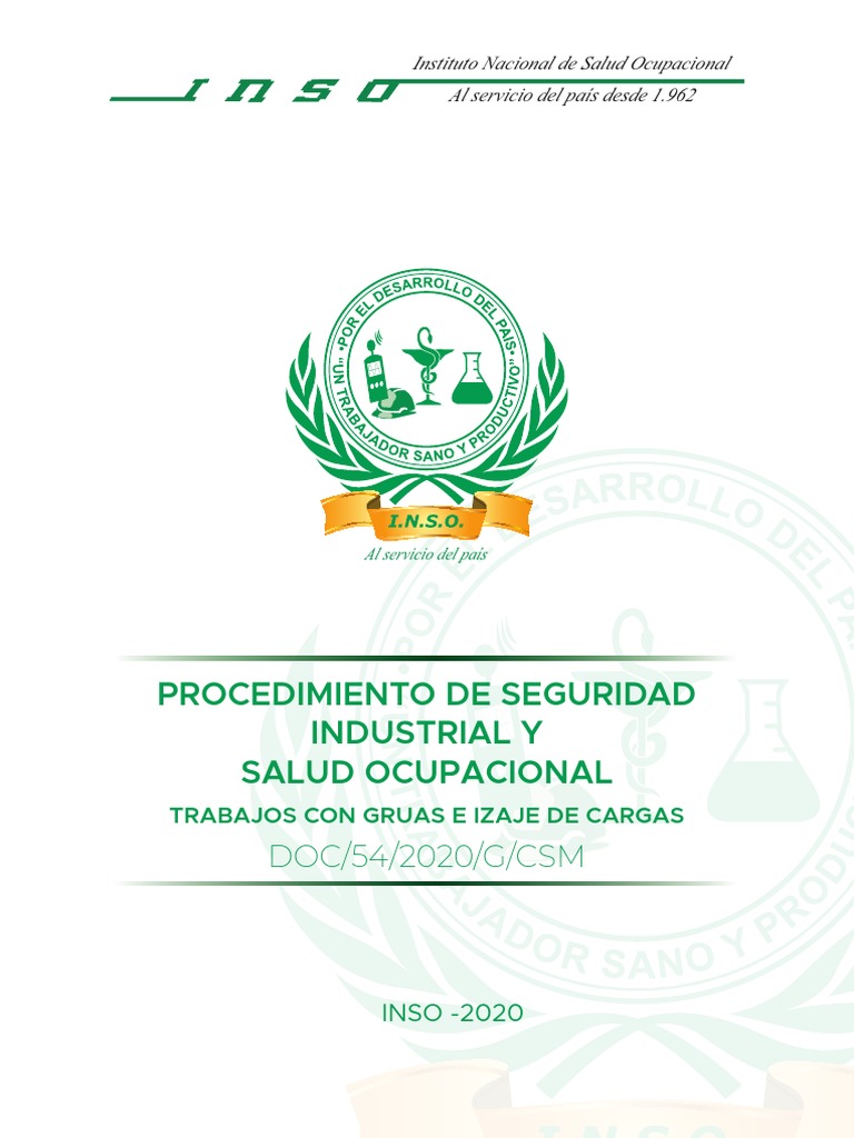 Procedimiento de Seguridad Industrial y Salud Ocupacional Trabajos Con ...