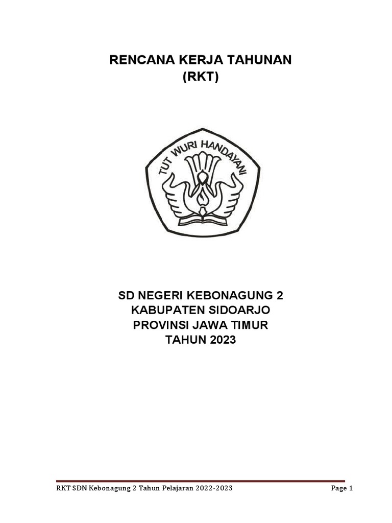 Rencana Kerja Tahunan RKT | PDF