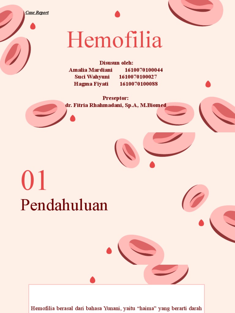 Case Hemofilia | PDF