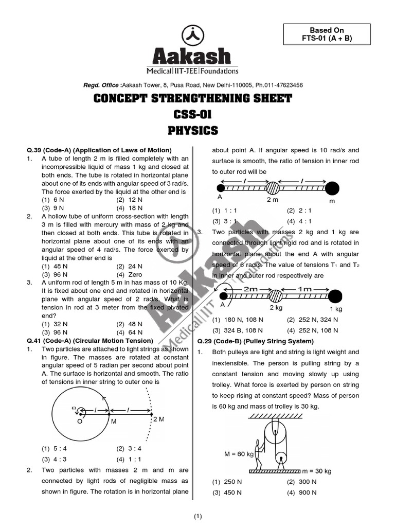 Concept Strengthening Sheet (CSS-01) Based On FTS-01&02 (A& B ... Concept Strengthening Sheet (CSS-01) Based On FTS-01&02 (A& B ...