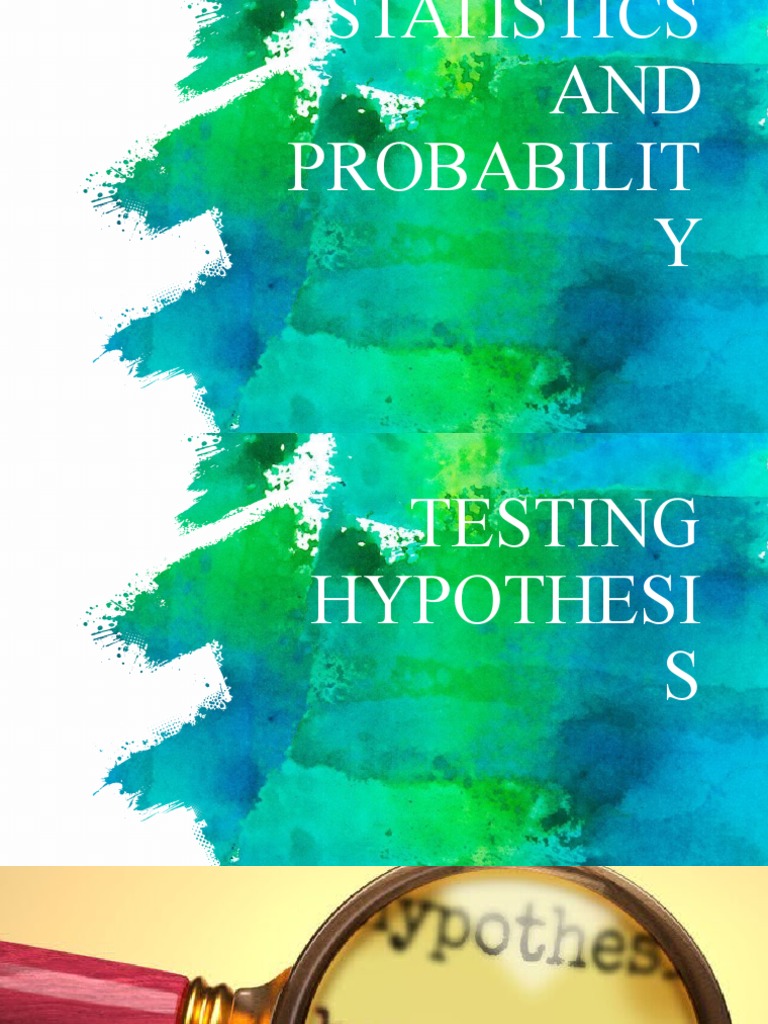 Stat 4th Q Week 1 Ppt 1 Download Free Pdf Type I And Type Ii Errors Statistical Hypothesis