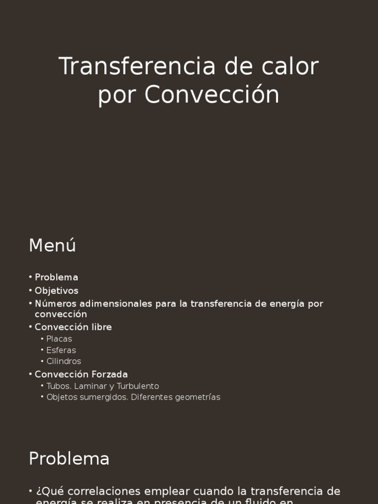 Presentación de PowerPoint | Descargar gratis PDF | Convección | Calor