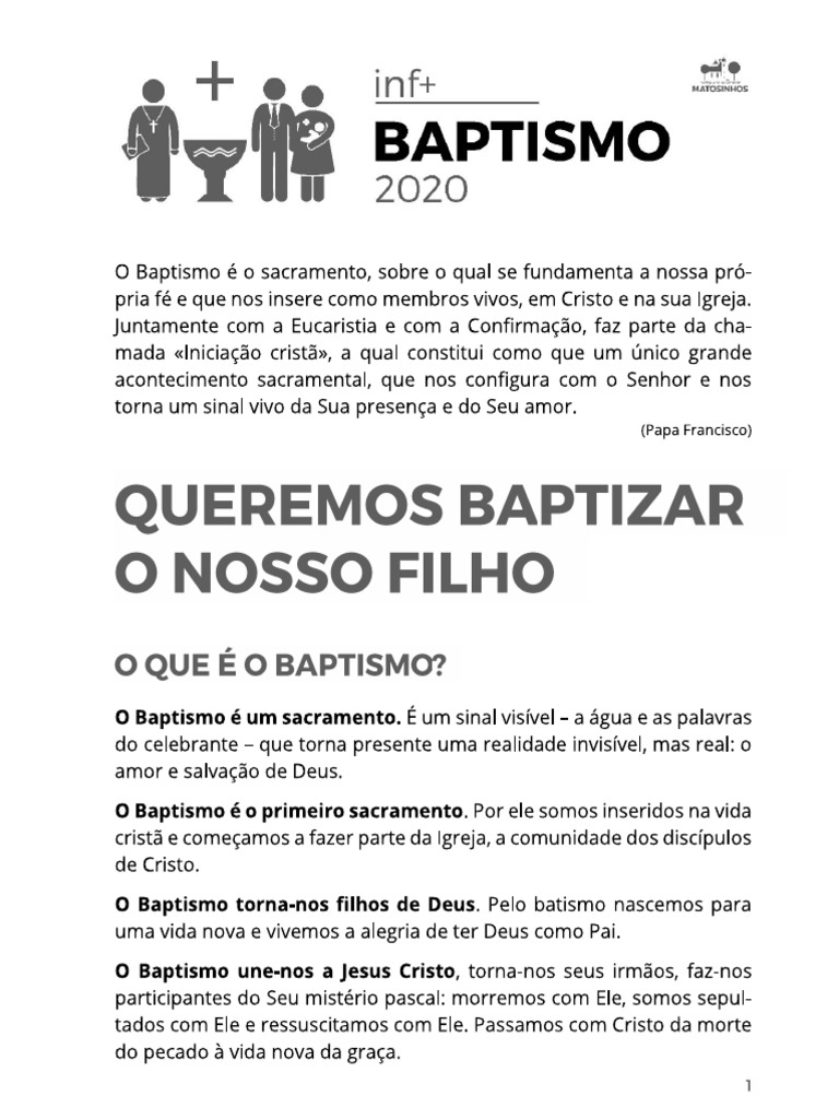 BATISMO | PDF