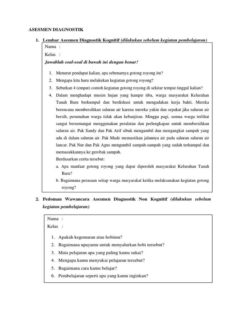 Asesmen PKN Bab 5 CRT | PDF