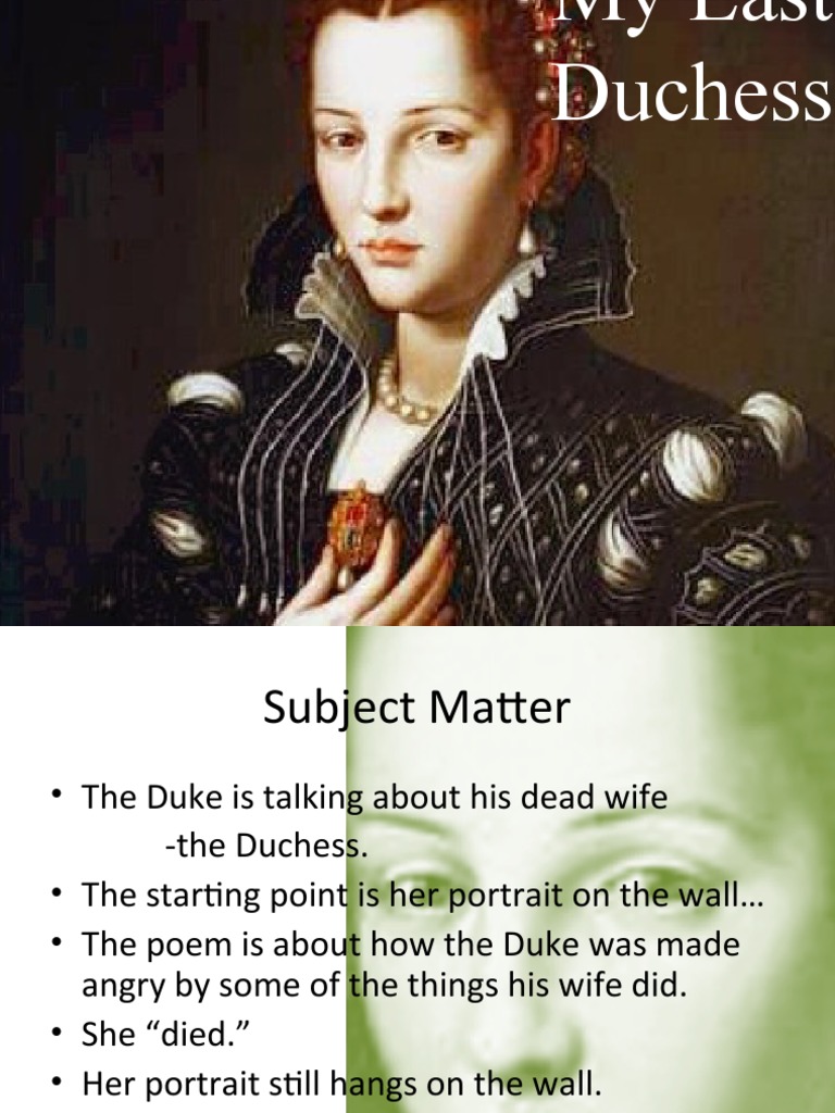 My Last Duchess | PDF | Poetry | Robert Browning