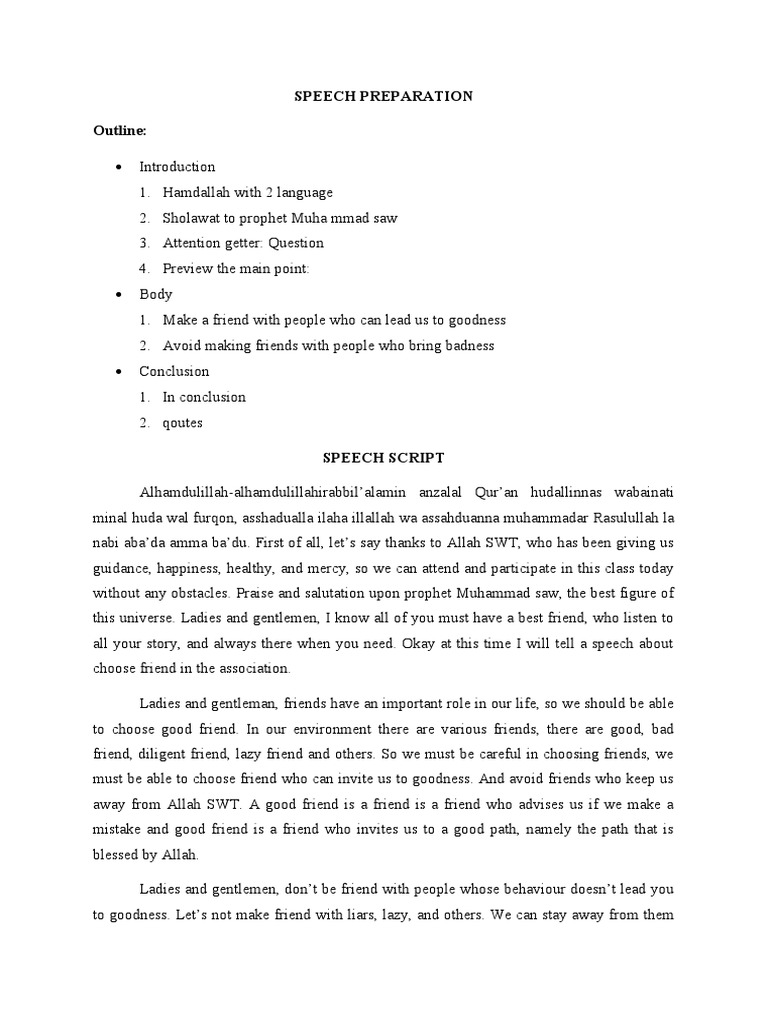 ILFANI ADIRA Islamic Speech | PDF | Prophets And Messengers In Islam ...