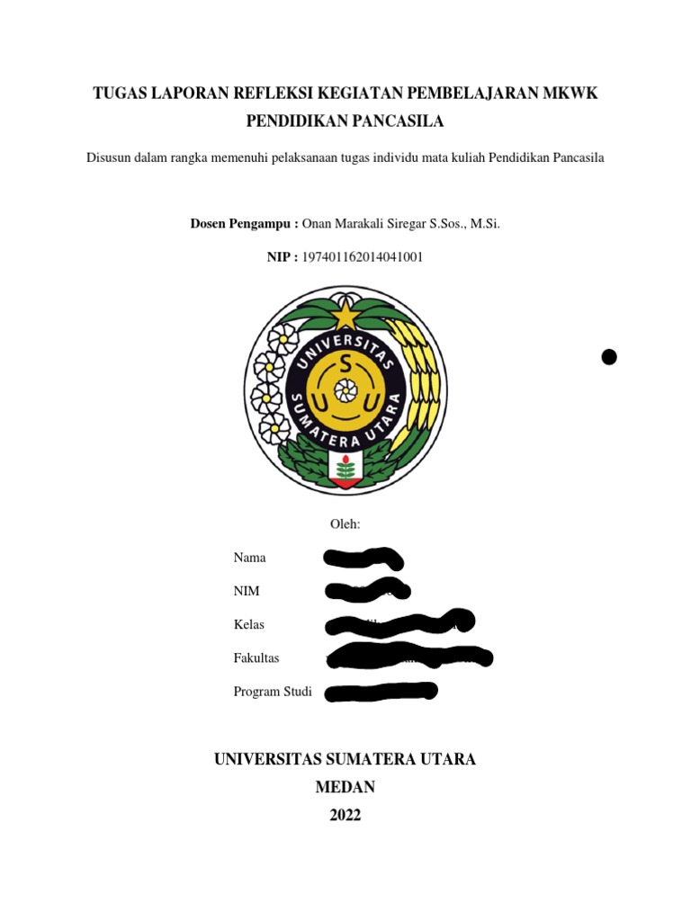 Contoh Tugas Refleksi | PDF