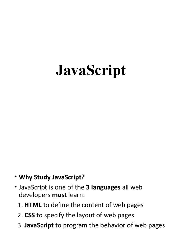 Java Script | PDF | Java Script | Dynamic Web Page Java Script | PDF | Java Script | Dynamic Web Page