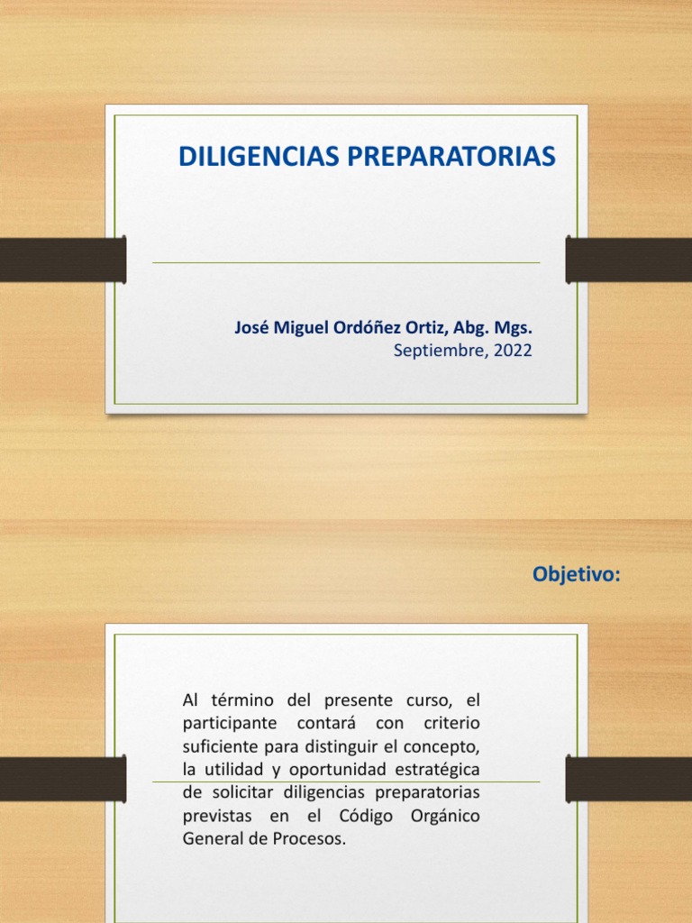 Efj Capacitacion Diligencias Preparatorias Cogep | Descargar gratis PDF | Evidencia (ley) | Ley ...