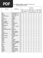 Tabela de Fator de Cocção - Atual | PDF | Calor | Alimentos