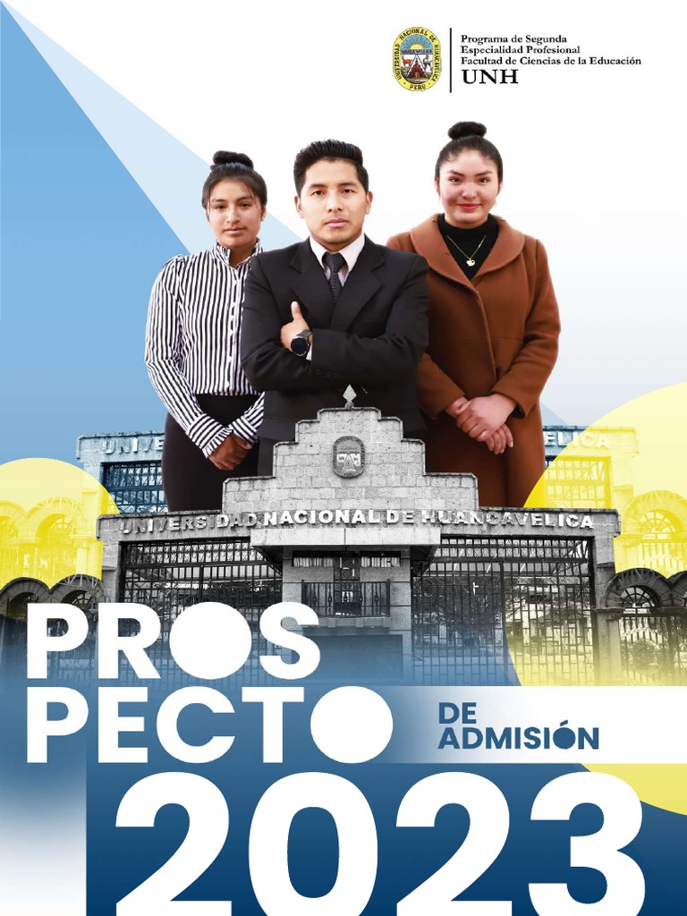 Prospecto de Admisión Psep 2023 | PDF
