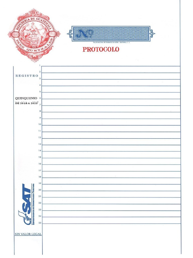 Hojas de Protocolo | PDF