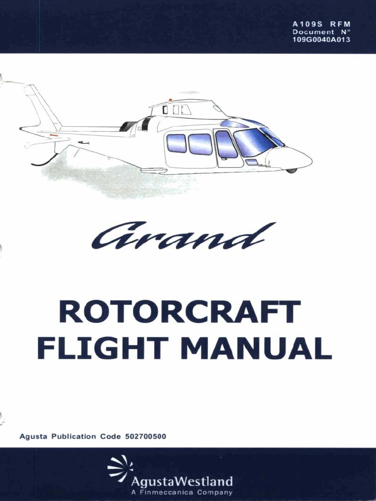 Rotorcraft Flight Manual | PDF
