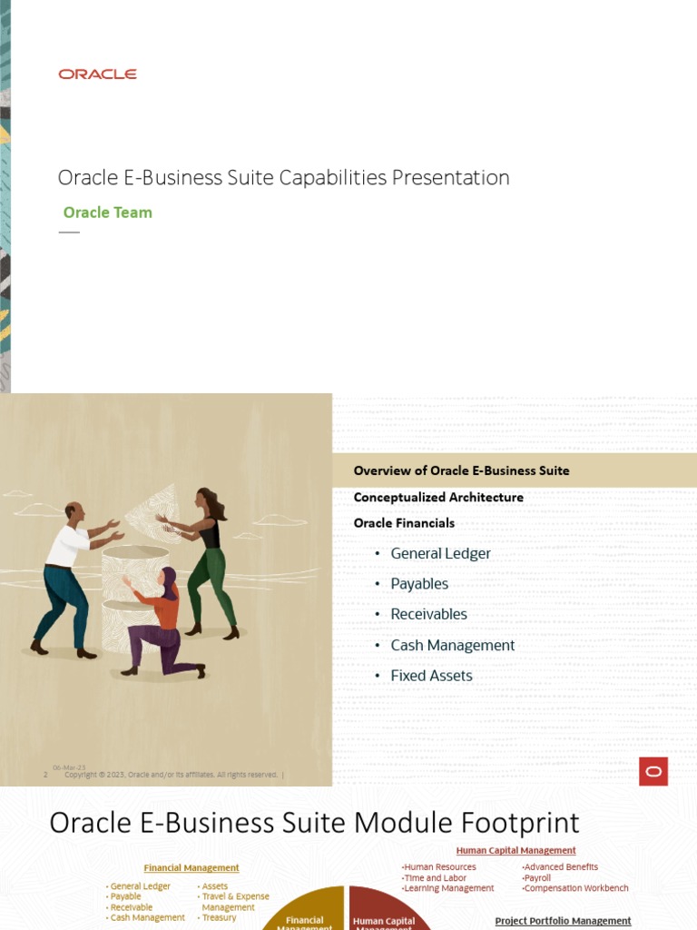 Oracle E Business Suite Capabilities Presentation Download Free Pdf