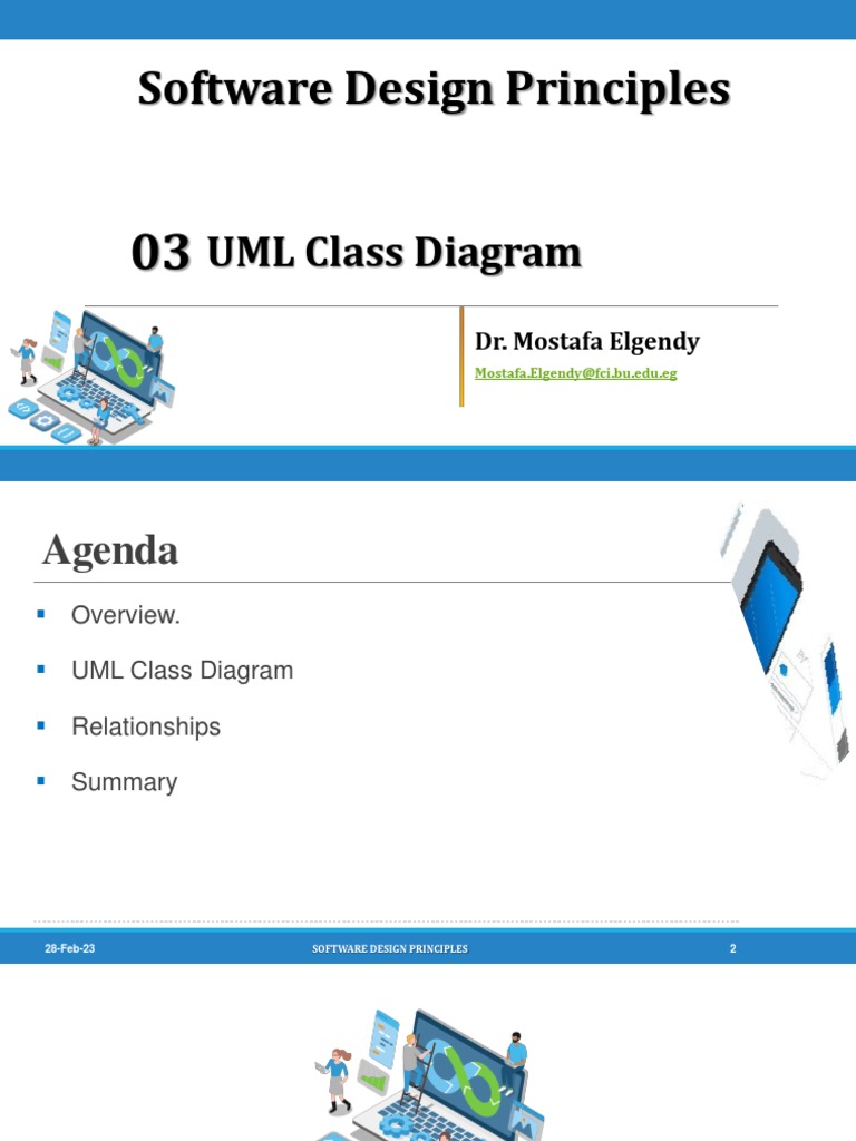 03 - SW Design Principles - UML Class Digram | PDF