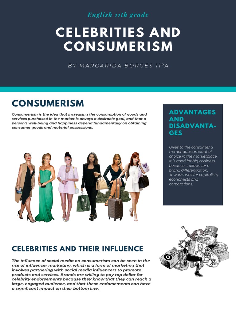 celebrities and consumerism | PDF