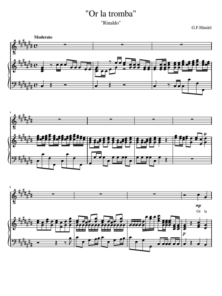 Or La Tromba | PDF