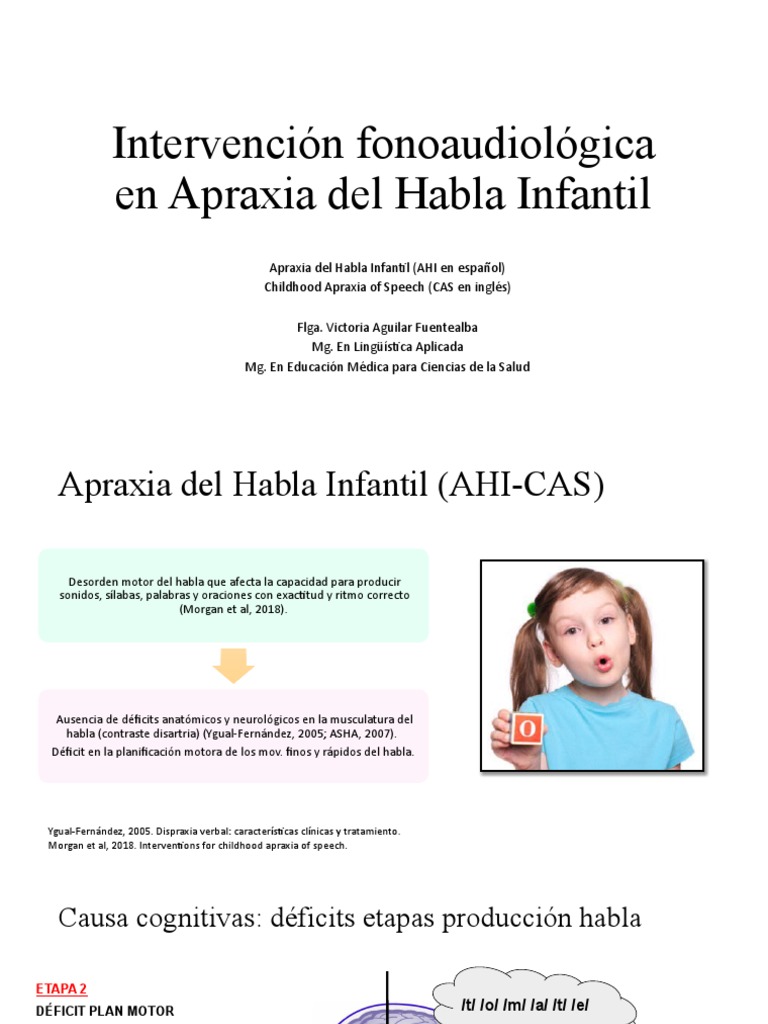 Clase Apraxia Del Habla Infantil 2022 | PDF | Fonología | Fonema Clase Apraxia Del Habla Infantil 2022 | PDF | Fonología | Fonema
