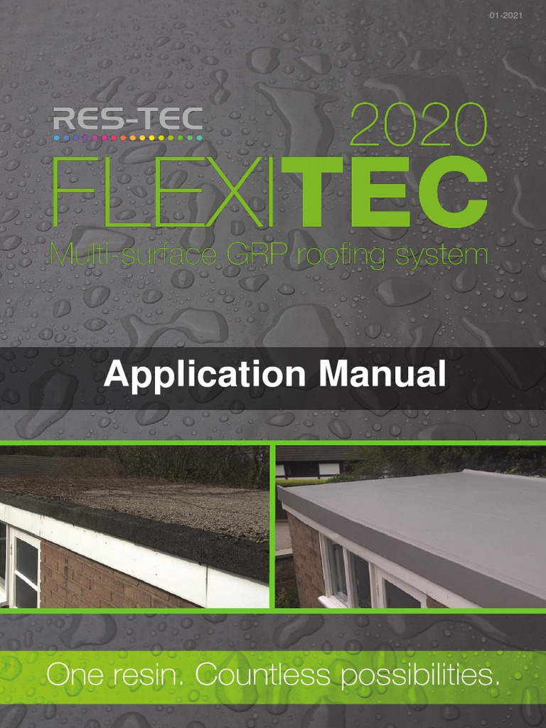 Flexitec-2020-Application-Manual-01-2021 | PDF | Fiberglass | Roof