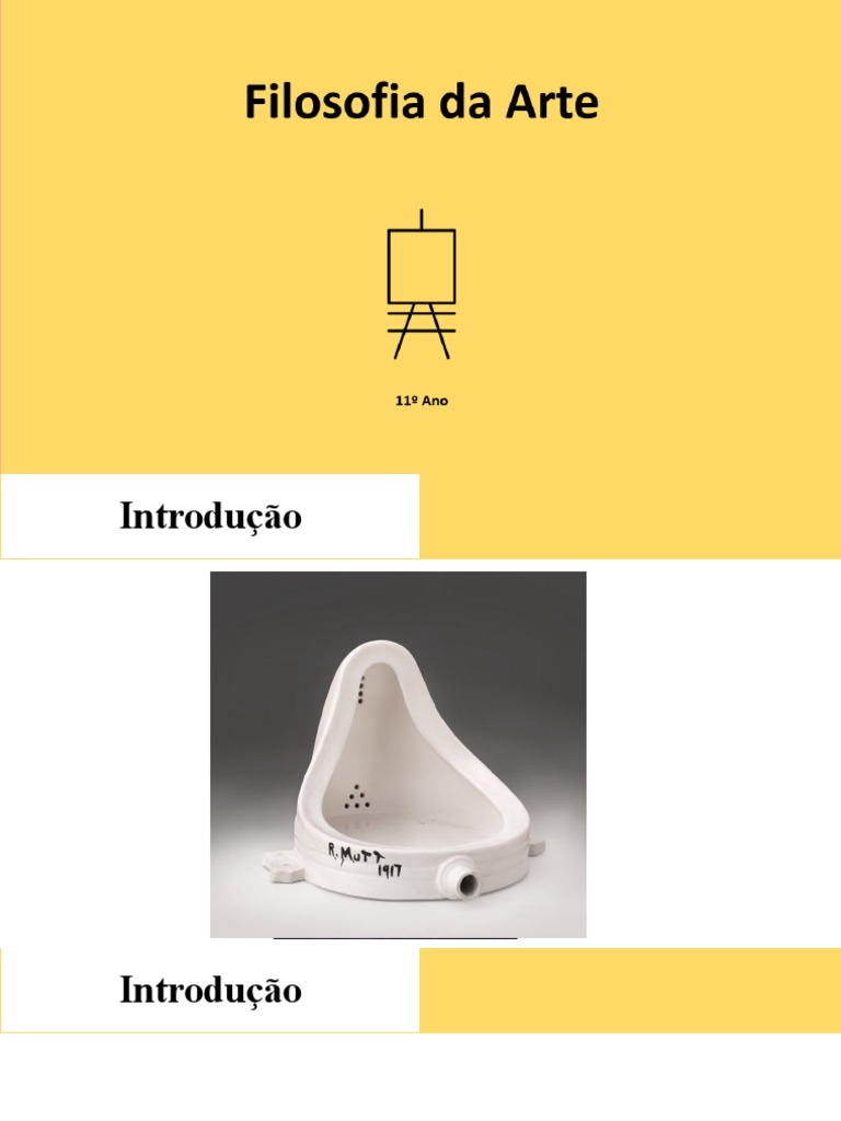 Filosofia Da Arte - Apresentacao | PDF
