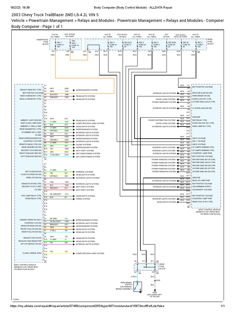 Body Computer (Body Control Module) - ALLDATA Repair | PDF