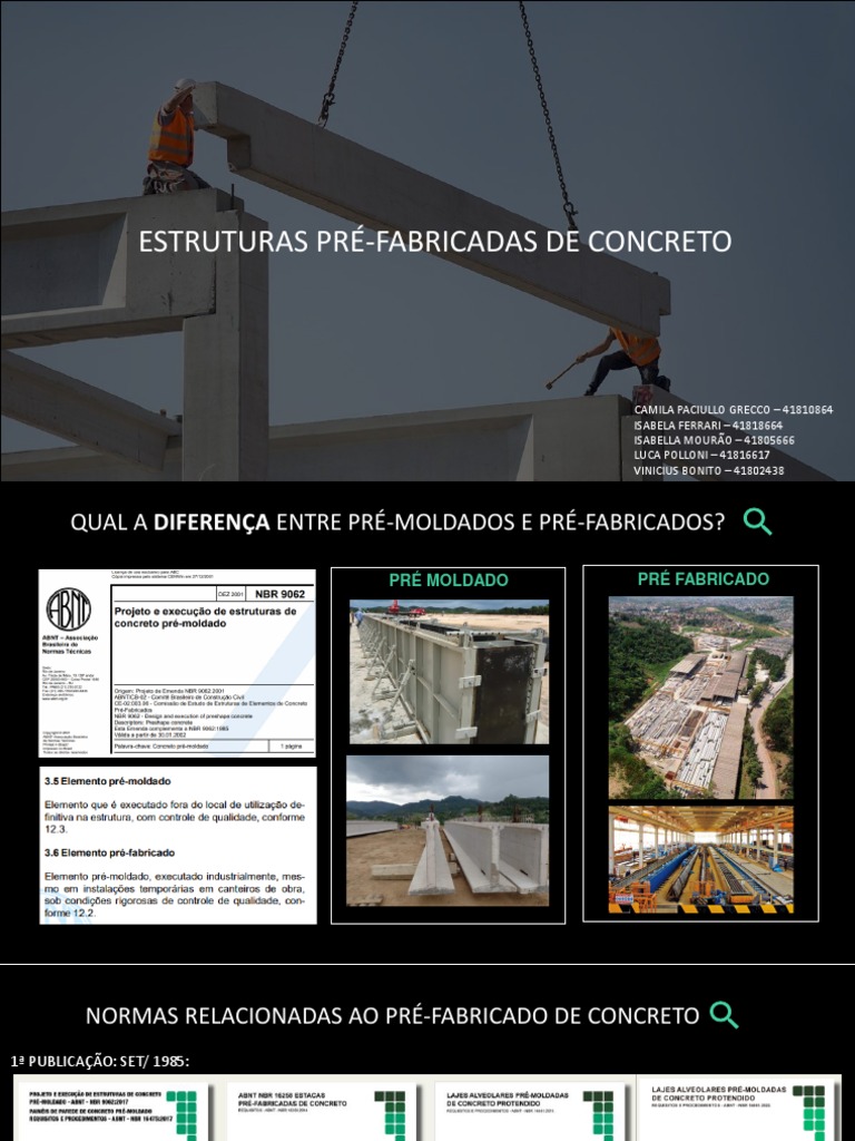 Apresentação Pré Fabricado - Pgo 2023 - r01 | PDF | Produção em massa ...