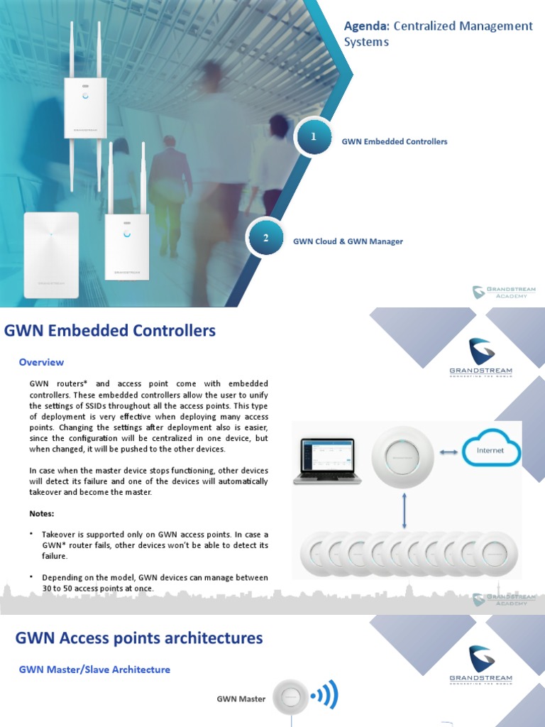 GWN Centralized Management GCS V3.0 | PDF | Wireless Access Point | Wi Fi