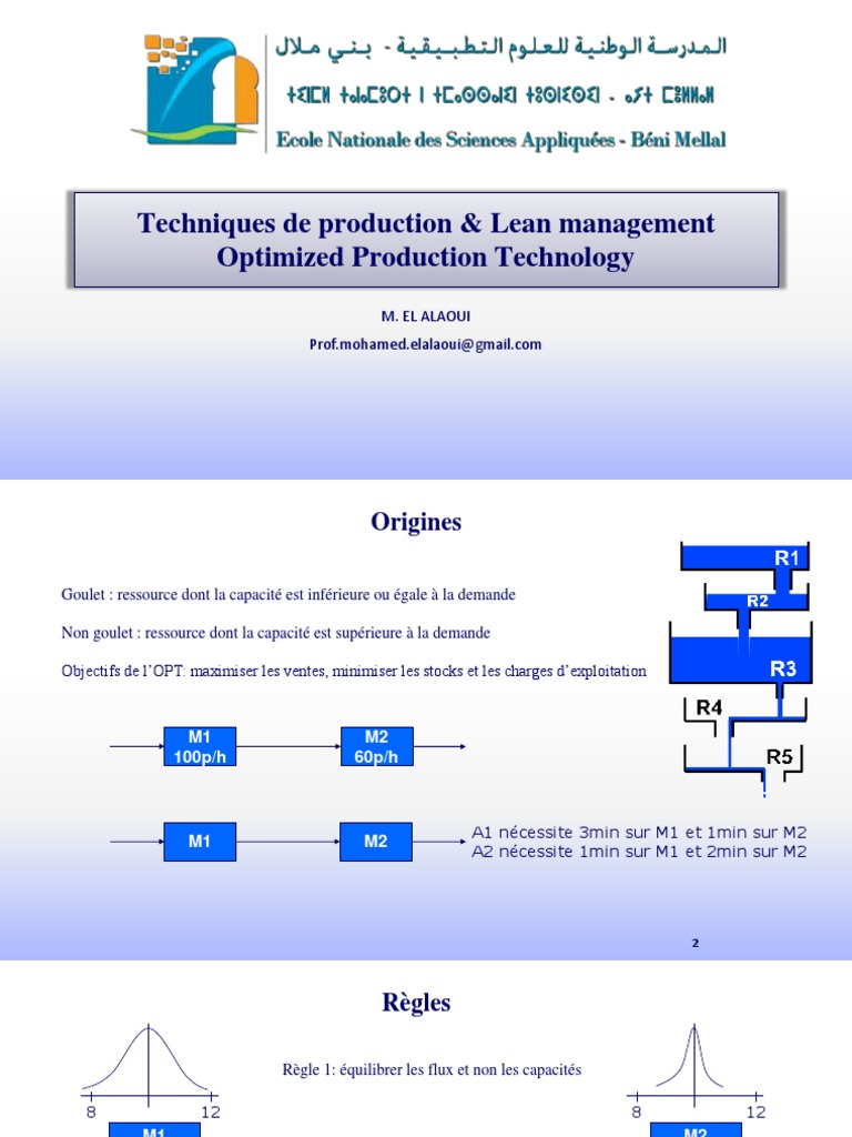 Optimisation de la production industrielle | PDF