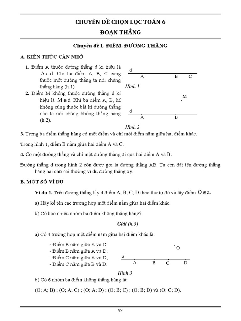 Chuyen de Doan Thang | PDF