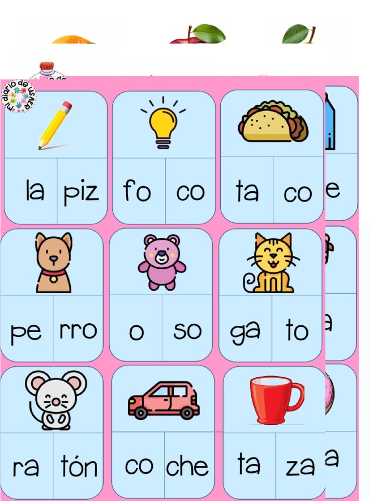 Tarjetas de Lenguaje | PDF