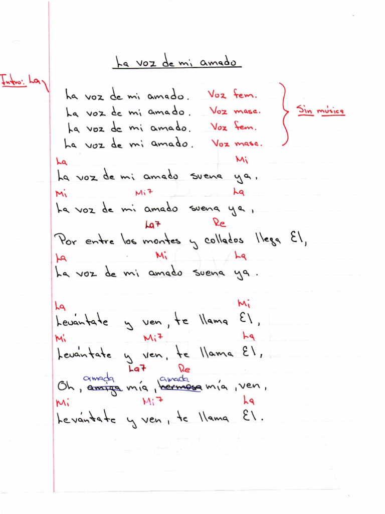 La Voz de Mi Amado 1 | PDF