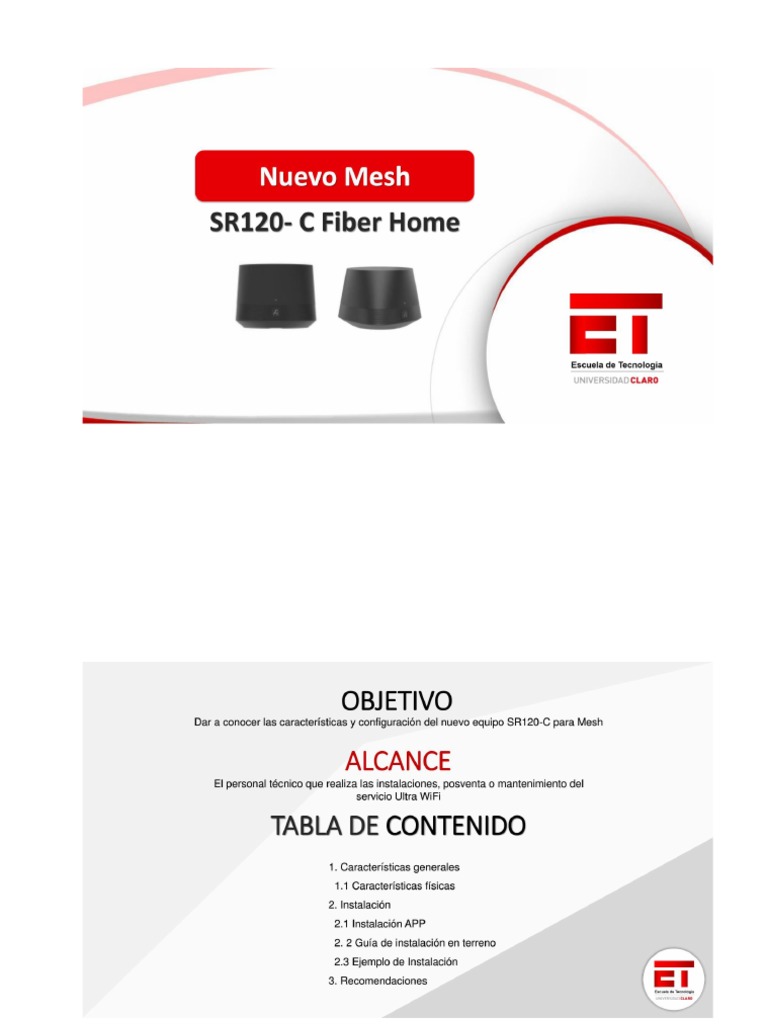 Fiberhome SR120 | PDF