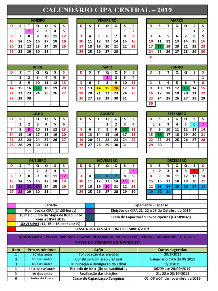 calendario_cipa_2019 | PDF