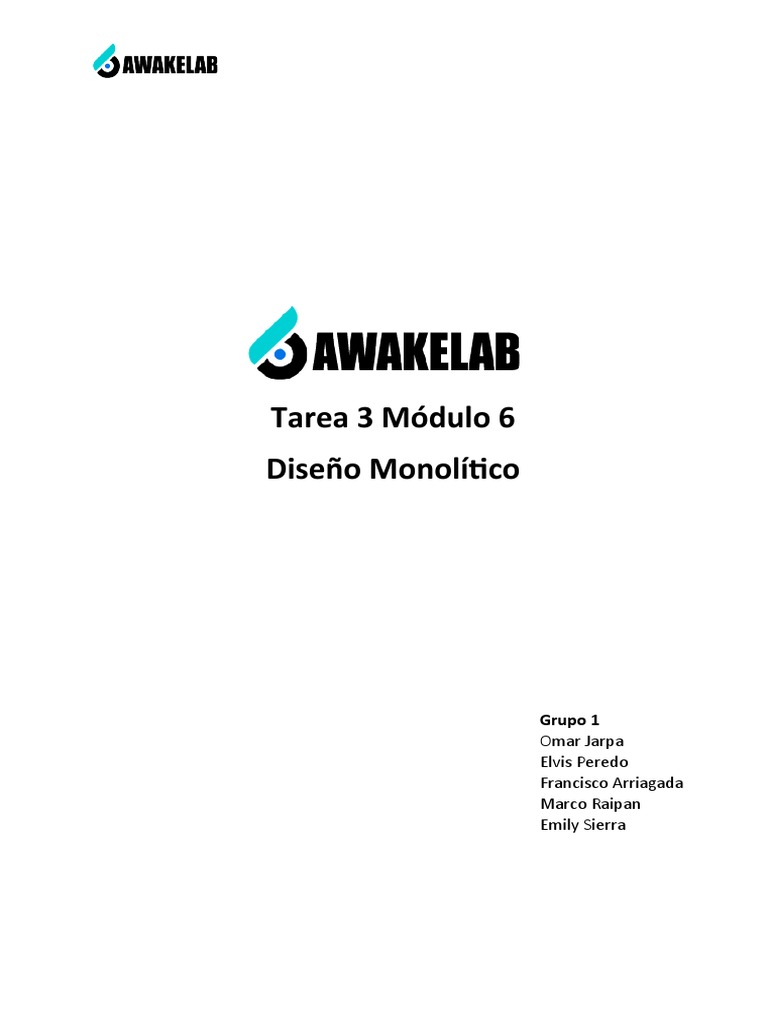 Tarea 3 M6 | PDF