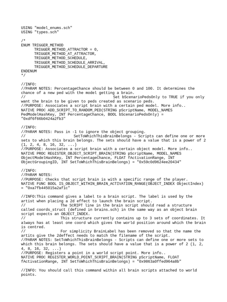 Commands Brains | PDF | Information Technology Management | Computer Programming