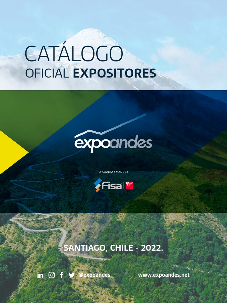 Catalogo Expositores ExpoAndes2022 | PDF | Chile | Santiago