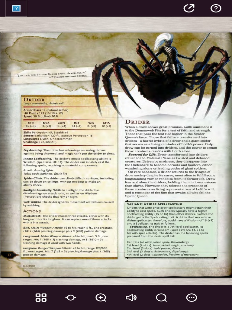 D&D 5e Monster Manual | PDF