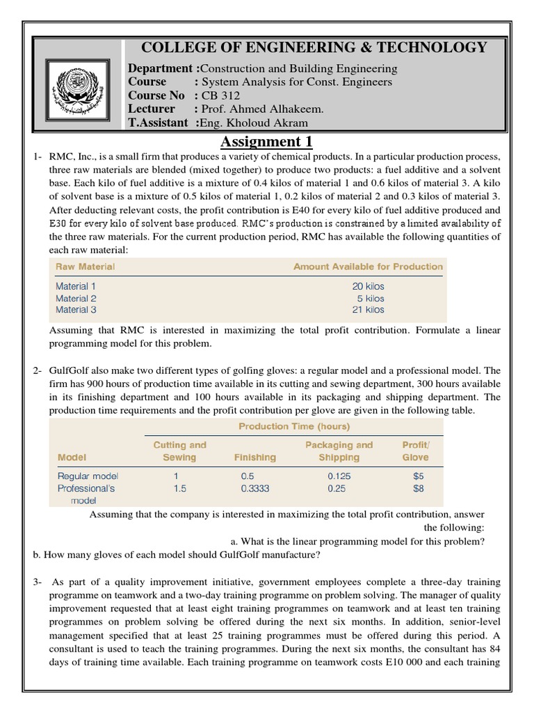 Assignment 1 - Fall 2022 | PDF